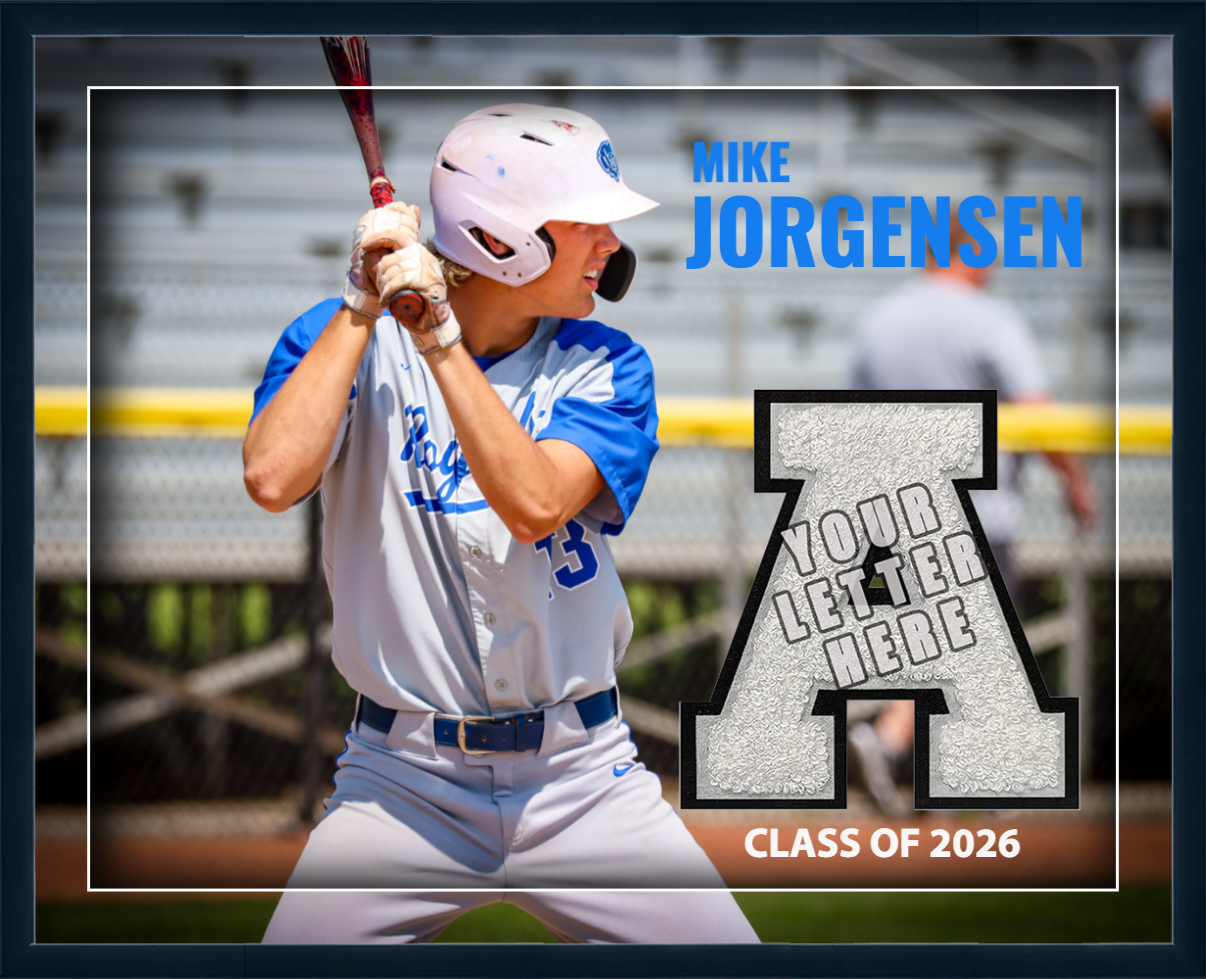 Letter Frame – Athlete Frame